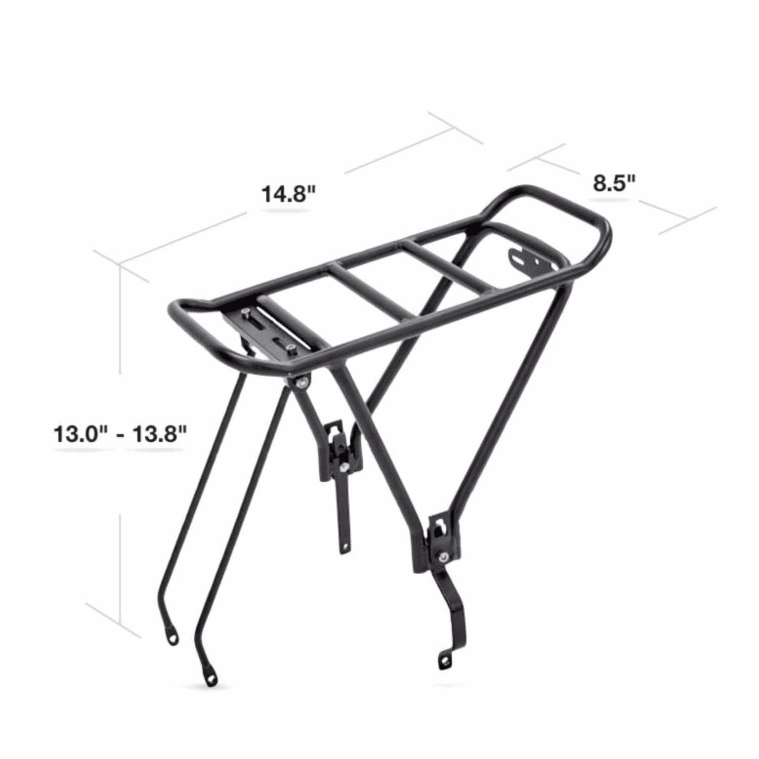 Easy to install and Load Capacity E-Bike Rear Rack – Qualisports USA